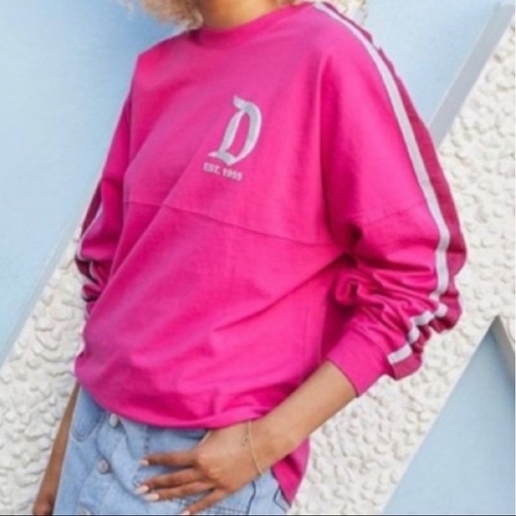 Disney | Tops | Nwot Disneyland Hot Pink Spirit Jersey | Poshmark